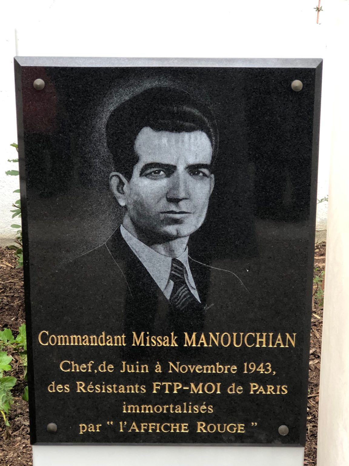 Nos actions – Missak Manouchian au Panthéon