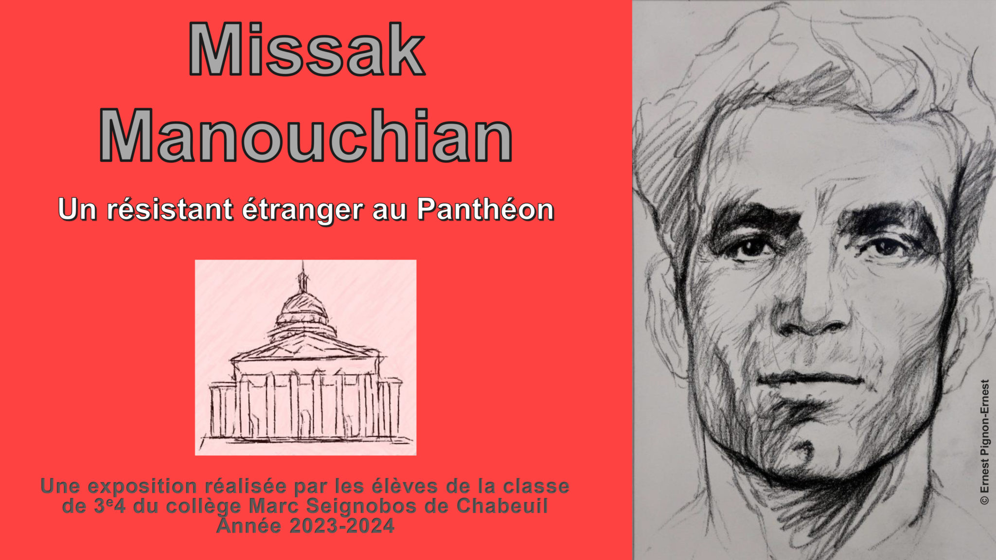 Missak Manouchian au Panthéon – Missak Manouchian au Panthéon